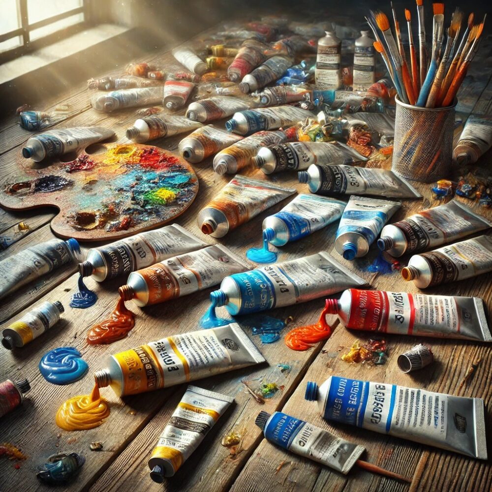 A Journey Through Acrylic and Oil Painting - Danielle Art